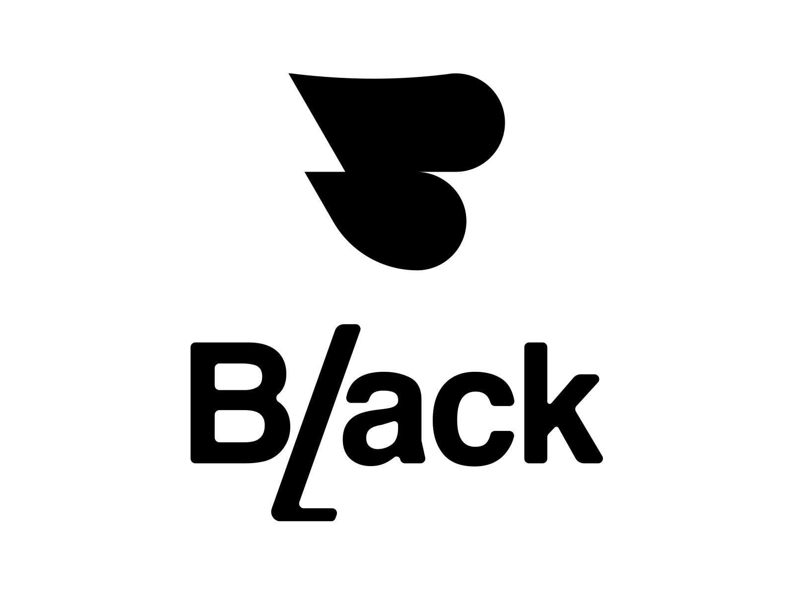 B/ack / Logo – mograph